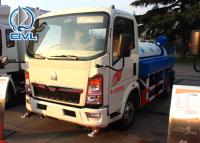China 5m3 4x2 Water Sprinkler Truck 116hp Engine Light Sprinkler Truck for sale