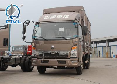 China Box Type Light Duty Commercial Trucks Light  Cargo Trucks Power Steering Sino Truck Howo ZZ1127E4715B180 for sale