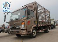 China China Cheap Price 140hp 4x2 Howo Sinotruk 10 Ton Light Cargo Van Truck for sale
