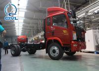 China SINOTruck HOWO 4 X 2 Light Duty Commercial Trucks  Engine 102HP LHD EuroII III  Light Duty Cargo Truck Color Option for sale