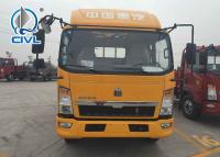 China new Sinotruk HOWO Light Cargo Truck  van truck 10 ton Energy Saving Light Duty Box Trucks LHD 116HP ZZ1127D3615C1 for sale