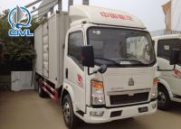 China Sinotruk Euro III 3 Tons Light Duty Commercial Trucks Manual Transmission ZZ1047C3414C1 Light Duty Cargo Truck for sale