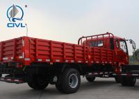China LHD 4X2 6 Tires sidewall truck 4 Tons HOWO SINOTRUK Light Duty Cargo Box Trucks for sale