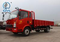 China New Howo Sidewall Type  Small Cargo Truck 120hp Engine 8 Ton Load Capacity for sale