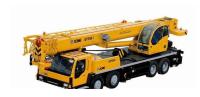 China Longest Boom 45m XCMG RT50 50 Ton 4x4 All Wheel Drive Heavy Rough Terrain Tractor Crane For Europe for sale