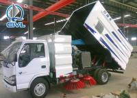 China 4 vertical cylinder Sweeper Garbage Compactor Truck Euro III standard Energy-Saving Euro, road cleaning truck for sale
