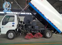 China 4 vertical cylinder Sweeper Garbage Compactor Truck Euro III standard Energy-Saving Euro, road cleaning truck for sale