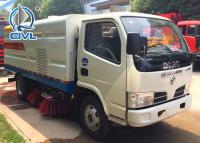 China New Light Road Sweeper Truck With Stainless Steel 5m³ GarbageTank 1100L Water Box With Good Price for sale