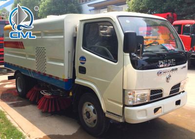 China New Light Road Sweeper Truck With Stainless Steel 5m³ GarbageTank 1100L Water Box With Good Price for sale