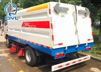 China New Light Road Sweeper Truck With Stainless Steel 5m³ GarbageTank 1100L Water Box With Good Price for sale
