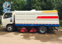 China New Light Road Sweeper Truck With Stainless Steel 5m³ GarbageTank 1100L Water Box With Good Price for sale