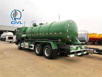 China 6x4 Sinotruk Howo 18CBM Sewer Suction Sludge Transporter Sewage Suction Truck for sale