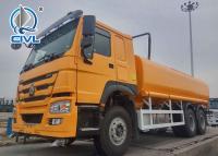 China Cleaning width 2.5~3.5m Liquid Tanker Truck , deflection of water spraying rack±30° for sale