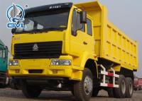 China -SWZ Heavy Duty Dump Truck WD615 Diesel Engine 18 CBM Yellow Colur Tipper Truck Loading Capacity 20 Tons for sale