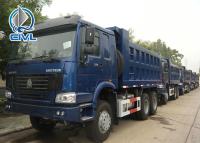 China new Howo 6x4 18m3 Heavy Duty Dump Truck Tipper 336hp/371hp , Left Hand Drive Blue Color  Heavy Duty Dumper for sale