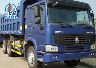 China new Howo 6x4 18m3 Heavy Duty Dump Truck Tipper 336hp/371hp , Left Hand Drive Blue Color  Heavy Duty Dumper for sale
