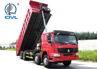 China New 12 Wheels Tipper Truck 371HP  euro II engine  LHD 40tons loading  20-30CBM Heavy Duty Dump Truck CVZZ3317N3567 for sale