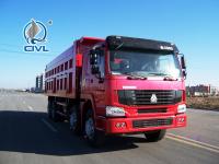 China New 12 Wheels Tipper Truck 371HP  euro II engine  LHD 40tons loading  20-30CBM Heavy Duty Dump Truck CVZZ3317N3567 for sale
