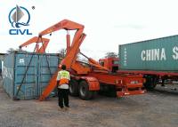 China 3 Axle XCMG Model MQH37A Container Side Lifter Trailer For 37t Lifting Capacity For 40’ And 20’ Container for sale