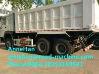 China New Heavy Duty Dump Truck 25 - 40 Tons 6x4 Drive Type 266hp Engine 12 Speeds Tipper Truck for sale