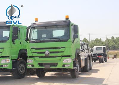 China SINOTRUK HOWO7 6x4 Tractor Truck LHD 10 Tires Euro2 371HP ZZ4257S3241V 3.5inch Kingpin for sale