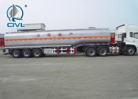 China ABS Semi Trailer Trucks Volume 50m3 With Fuwa Axles JOST Support Leg , Max.Loading 30000kgs for sale