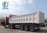 China High-tensile Steel T700 Vietnam Semi Trailer Trucks  25m3 Dump Truck Trailer for sale