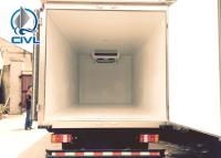 China Light Truck Refrigerated Truck Light Duty Commercial Trucks Refrigerator 8 Ton For Meat , Milk And Cola Transport for sale