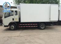 China Light Truck Refrigerated Truck Light Duty Commercial Trucks Refrigerator 8 Ton For Meat , Milk And Cola Transport for sale