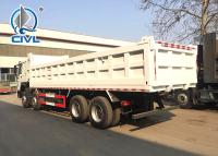 China 371hp Euro 2 Tipper Heavy Duty Dump Truck With Parts 6 By 4 Driving Model for sale