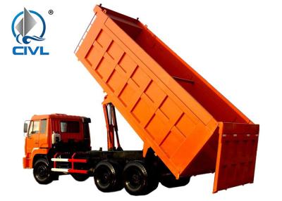China Q345 Material Heavy Duty Dump Truck 10 Wheels 371HP LHD 10 - 25 CBM 30 - 40 Tons For Mining Industry for sale