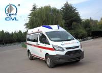 China New Medical Ambulance Long Axis Middle And High Roof Medical Ambulance for sale