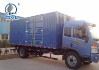 China HOWO Light Duty Commercial Trucks Mini Stake Cargo Truck Blue minivan truck for sale
