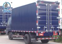 China HOWO Light Duty Commercial Trucks Mini Stake Cargo Truck Blue minivan truck for sale