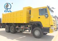 China EuroII 30T 6x4 Dump Truck With Middle Lifting And Q235 Steel Material 371HP Engine for sale