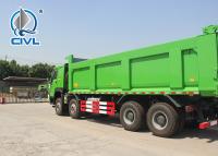 China Sinotruck Front Hydraulic Lifting  8 x 4 Heavy Duty Dump Truck 371HP Engine, LHD/RHD for sale