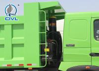 China new A7 Heavy Duty Dump Truck 8x4 420hp Euro II Engine Green Color for sale