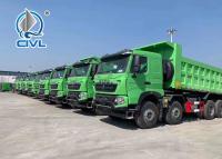 China HOWO Tipper Heavy Duty Dump Truck 6x4 With Strengthen Bumper Hydraulic Front Lifting for sale