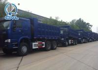 China Left Hand Driving Heavy Duty Dump Truck 6x4 336hp 18M3 Mid Lifting for sale