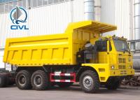 China Sinotruk 70T 6x4 Howo Heavy Duty Loading Mining Dump Truck For Big Rocks In Wet Mining Road for sale