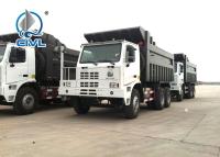 China Sinotruk 70T 6x4 Howo Heavy Duty Loading Mining Dump Truck For Big Rocks In Wet Mining Road for sale