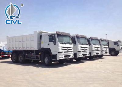 China New Diesel Heavy Duty Dump Truck Payload 30 Tons 10 Wheels Hyva 16m3 Bucket white color for sale
