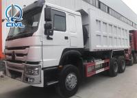 China Heavy Duty Dump Truck Howo A7 Dump Truck 6 x 4 Euro 2/3  negative grounded for sale
