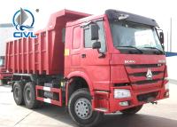China Heavy Duty Dump Truck Howo A7 Dump Truck 6 x 4 Euro 2/3  negative grounded for sale