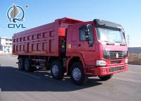 China New Howo7 Dumptruck 8x4 Sinotruck 371hp For Construction Mine Working With 30m3 Bucket for sale