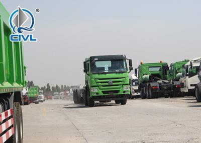 China 2017 NEW HOWO7 6X4 Tractor Head Tow Trucks with 10tires 371HP and Air pod 90# kingpin for sale