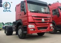 China SINOTRUK HOWO 4 X 2 290HP Euro II / III Standard  Container TRACTOR TRUCK for sale