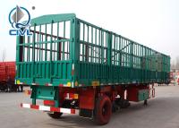 China Lightweight Column Semi Trailer Trucks Deadweight 6 Tons 3 Axle 13 Meters for sale