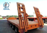 China Transport Towing Sinotruk CIVL Low Bed Semi Trailer Trucks 2 Legs 13M Length for sale