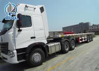China 13M Length Hydraulic Gooseneck Low Bed Semi Trailer Trucks 60 Ton Heavy Duty for sale